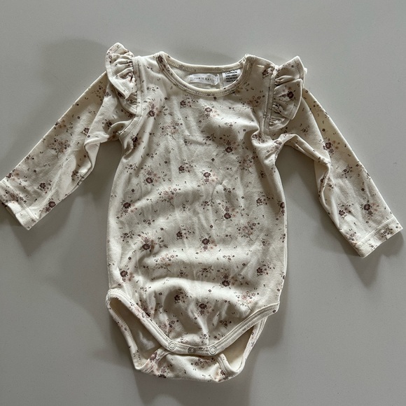 Jamie Kay | Bottoms | Jamie Kay Organic Frill Bodysuit Lauren Floral ...
